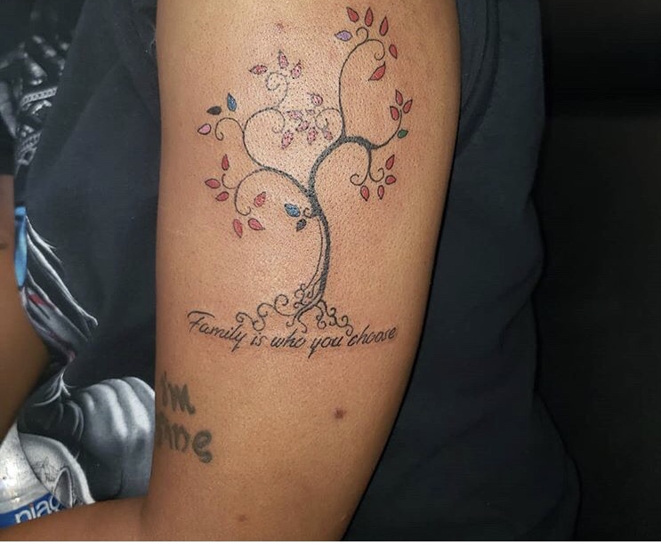 Childhood trauma survivor tattoo - Bronctattooaus.com